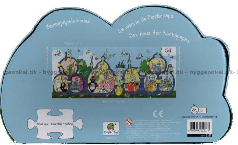 Barbapapa: House, 54 pieces → Buy it right here.